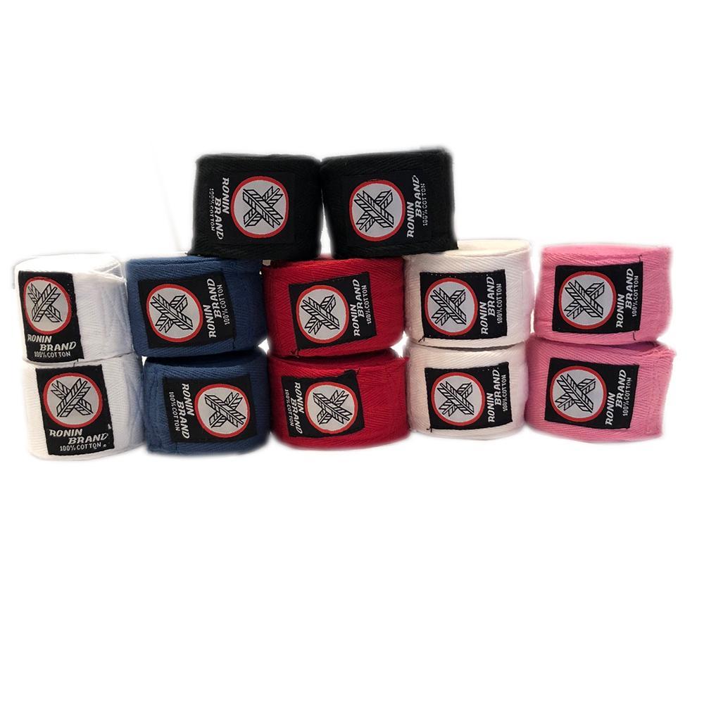 Ronin Professional 180 inch Hand wraps for Boxing Kickboxing Muay Thai ...