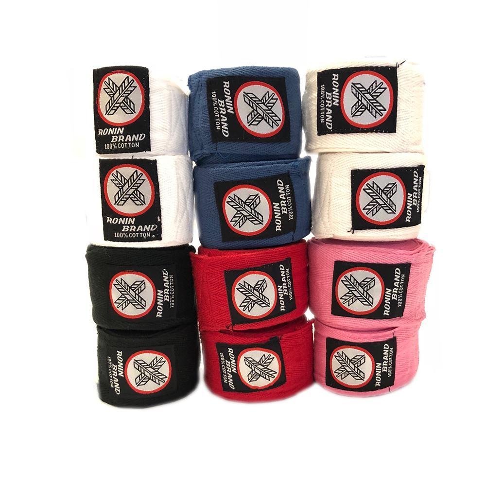 Ronin Professional 180 inch Hand wraps for Boxing Kickboxing Muay Thai ...